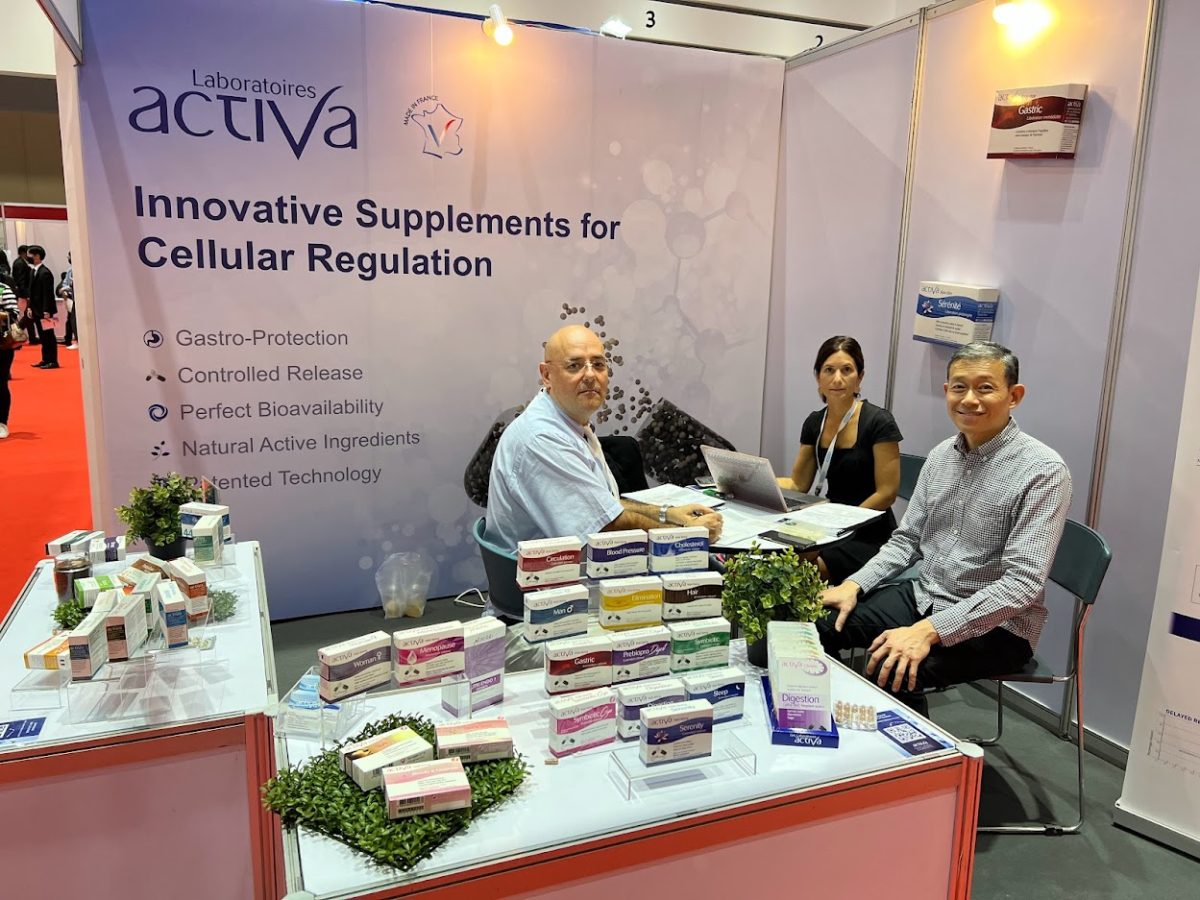 [ASIA] Laboratoires Activa at Vitafoods Asia - Laboratoires Activa