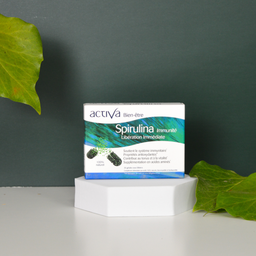 QR Code Bien-être Spirulina - Laboratoires Activa