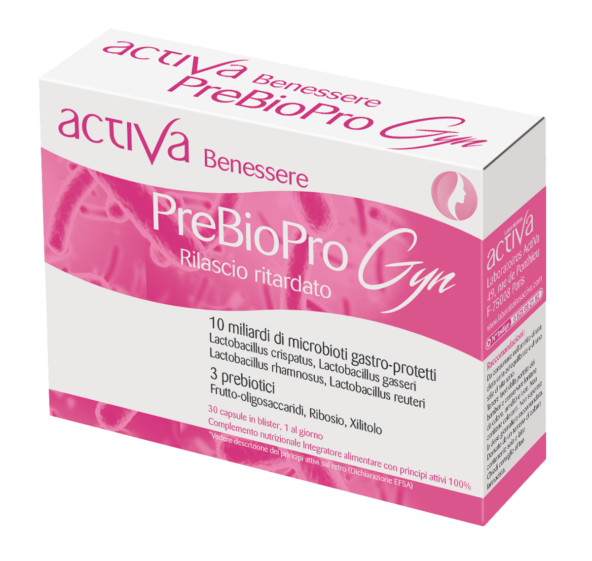 Benessere PreBioPro Gyn - Laboratoires Activa